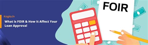 What Is Foir And How It Affects Your Loan Approval