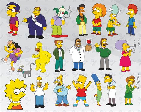 The Simpsons Svg Bart Simpson Svg Lisa Simpson Svg Homer Simpson Svg