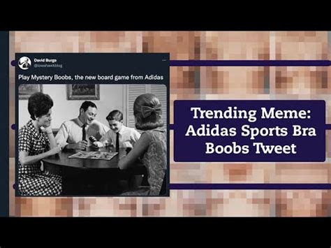 Why Adidas Posted This Uncensored Image Adidas Sports Bra Boobs Tweet