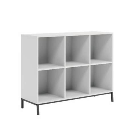 Sauder North Avenue ® White 6 Cube Cubby Organizer Bookcase 1 Kroger