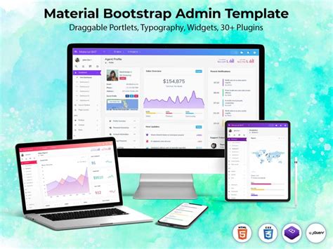 Material Bootstrap Admin Template Bootstrap Admin Template