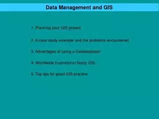 PPT GIS DATA AND SOURCES PowerPoint Presentation Free Download ID