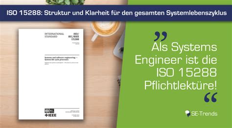 ISO Structure And Clarity For The Entire System Life Cycle Systems Engineering Trends