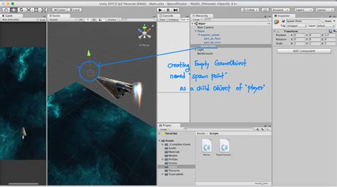 Unity Tutorial Project Space Shooter 7 Shooting Shoots Latelier Dhyobin