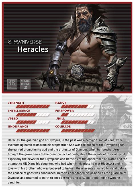 Card Heracles Spawniverse By Marcdrac2 On Deviantart