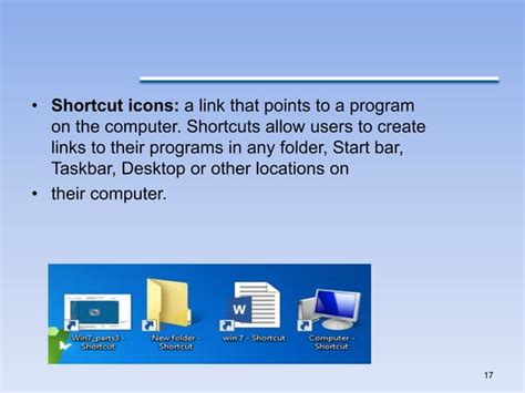 Windows 7 Interface Pptx Operating Systems Computer Software And Applications