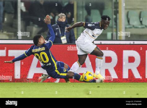 Verona Italy 27th Nov 2023 Michael Folorunsho Of Hellas Verona Fc