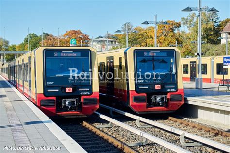 Class 483484 On S Bahn Berlins S8 Line Railvolution