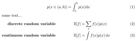 How To Align Equation Numbers In Table With Equations Outside It Automatically TeX LaTeX