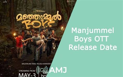 Manjummel Boys Ott Release Date What We Know So Far Amj