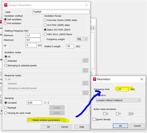 Footfall Analysis For Stair Response Factors Only Working For Certain Range Of Material