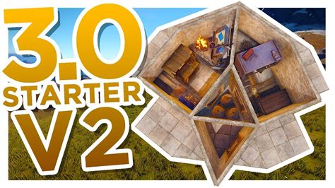 RUST TOUGH Solo Duo Building Starter BASE V YouTube