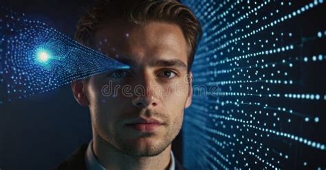 Biometric Facial Recognition Stock Illustration Illustration Of Innovative Processing 371219576