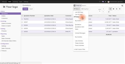 How To Use Dynamic Date Filter In Odoo Candidroot Solutions