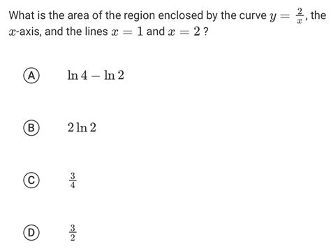 solved what is the area of the region enclosed by the curve y 2 x
