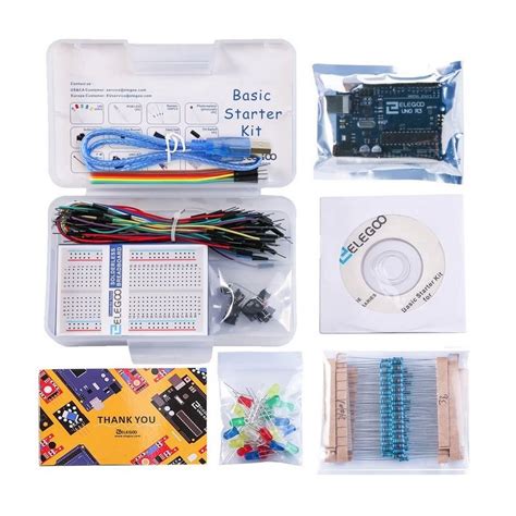 Basic Starter Set Compatible With Arduino Ide With Tutorial Guides
