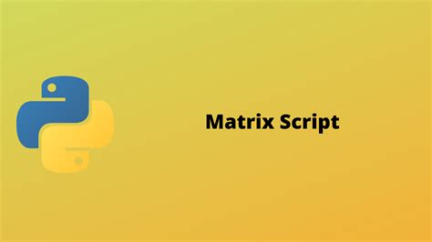 HackerRank Matrix Script Problem Solution In Python