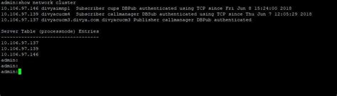 Reset Or Change CUCM OS Admin And Security Password Cisco