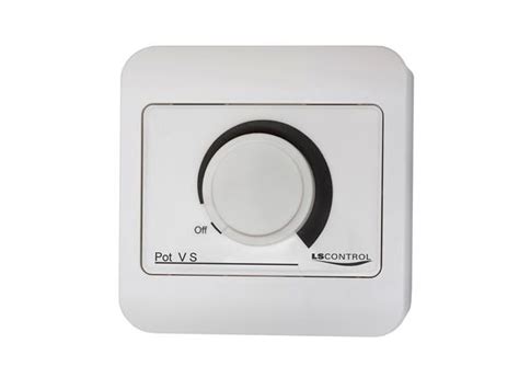ls control potmeter pot v s 24v till 0 10v i lsbox85 med 1 polig omkopplare min utspänning 0 4