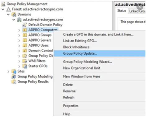 How To Force Group Policy On Corporate Remote Computers