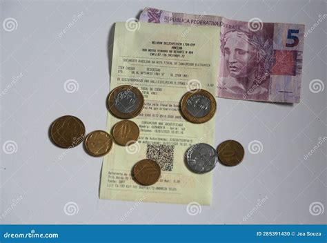 Invoice With QR Code Editorial Image Image Of Paper 285391430