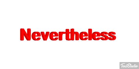 Nevertheless Word Animated  Logo Designs