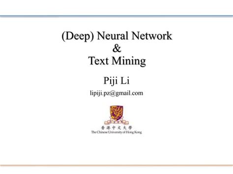 Deep Learning For Nlp An Introduction To Neural Word Embeddings