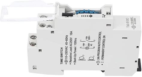 Rail Time Switch Intelligent Din Rail Timing Control Switch Timer Relay Tm610c 220v For Street
