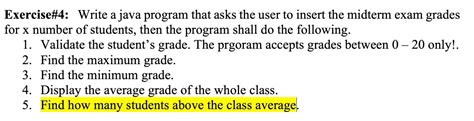 Solved Exercise4 Write A Java Program That Asks The User