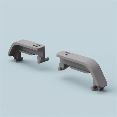 Psp Go Psp N1000 Shoulder Buttons L And R By Icarus3d Download Free Stl Model