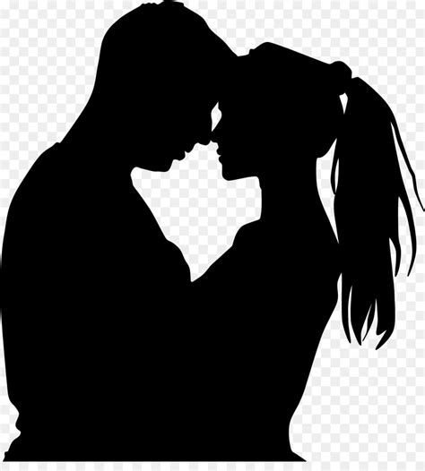 Romantic Png Image Couple Black Shadow Love Png Clip Art Library