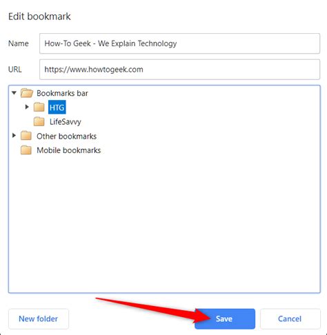 How To Create View And Edit Bookmarks In Google Chrome