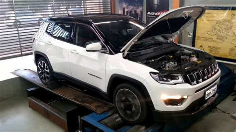 Jeep Compass Chip De Potência Remap Dinamomêtro Youtube