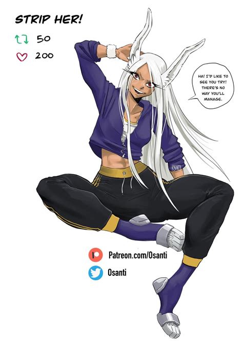 Mirko Strip Challenge R Jerkofftoanime