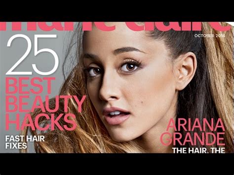 Ariana Grande Magazincover Marie Claire Marina Krtinic For Marie