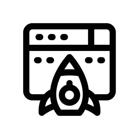 Startup Line Icon Clean And Minimalist Icon For Websites And Mobile Apps 60833239 Vector Art