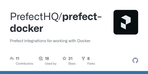 Github Prefecthqprefect Docker Prefect Integrations For Working With Docker