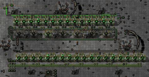 My Uranium Processing Setup R Factorio
