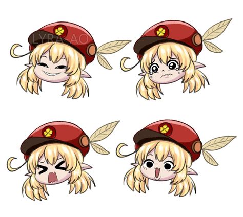 Klees Emotions Genshin Impact By Lyraao On Deviantart