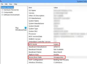Fix Secure Boot State Unsupported Error In Windows 11