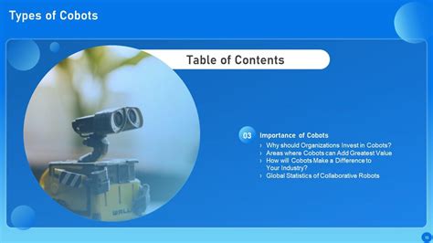 Types Of Cobots It Powerpoint Presentation Slides Ppt Slide