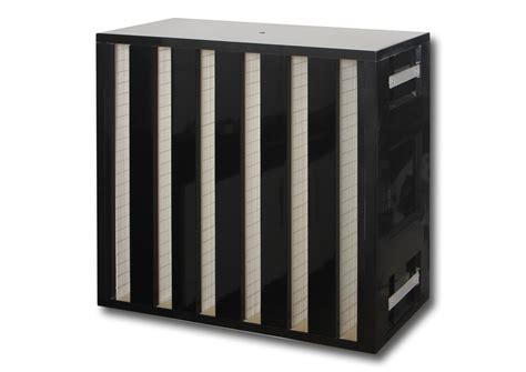 High Capacity Hepa Filter With V Module Design Plastic Frame Ulpatek