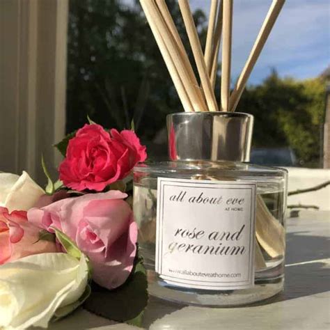 Rose And Geranium Diffusers All About Eve At Home