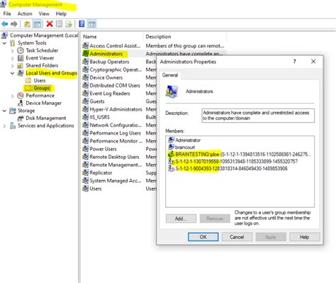 Windows Local Administrators Group Membership On Azure Ad Joined
