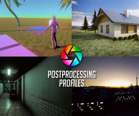 Artstation Post Processing Profiles Unity Game Assets