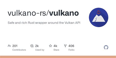Vulkano Safe And Rich Rust Wrapper Around The Vulkan Api Rgithub