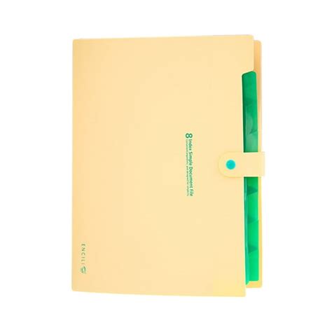 8 Into Folder A4 Folder Office Storage Bag File Storage Folder Test Paper Classification Organ