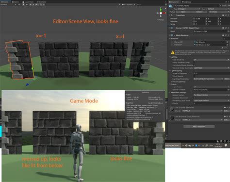 Prefab With Negative Scale Messed Up Normal Map Rendering Unity