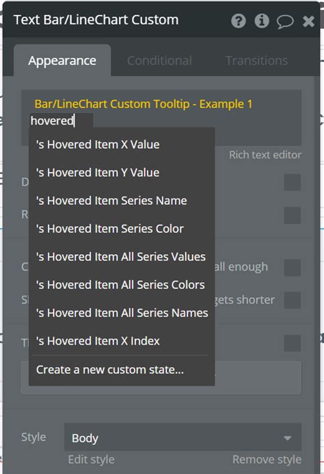 Custom Tooltips For Charts Techblocks