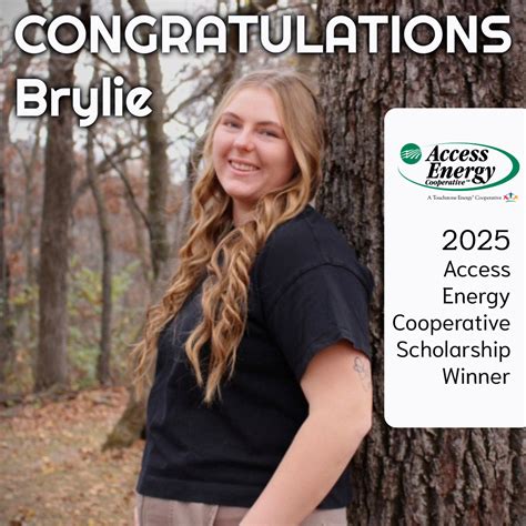 2025 Scholarships Awarded Access Energy Cooperative
